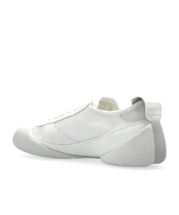 Alexander McQueen Lace-up Low Top Sneakers - White