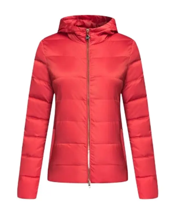 Emporio Armani Hooded Quilted Down Jacket