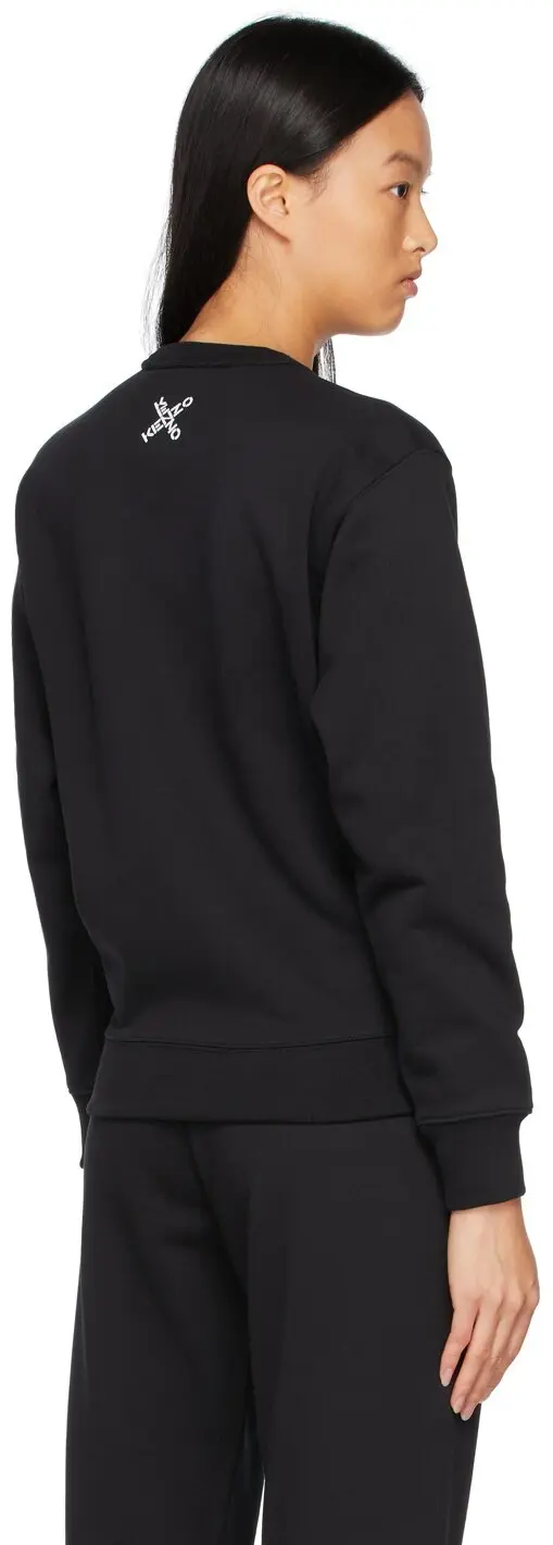 Kenzo Logo Printed Crewneck Sweatshirt