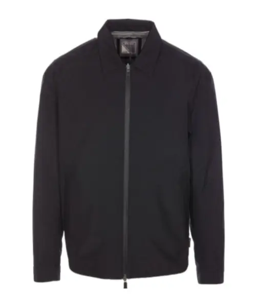 Herno Zip-up Long-sleeved Jacket - Black