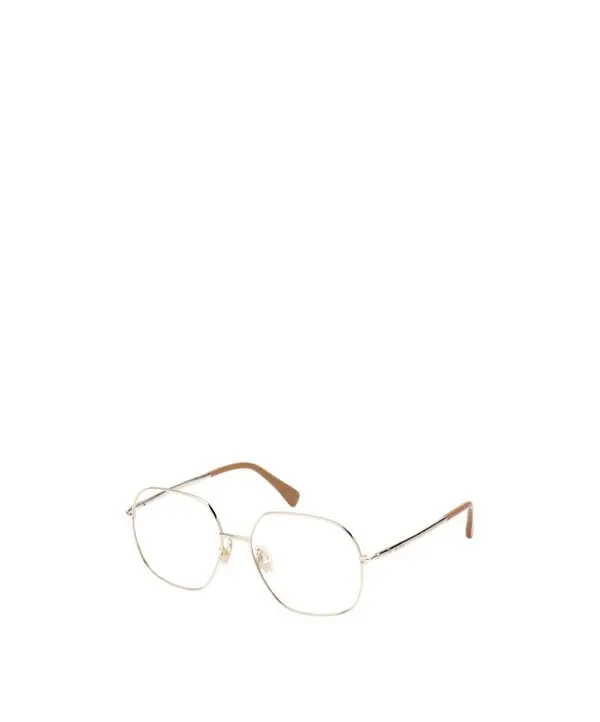 Max Mara Oval Frame Glasses - White