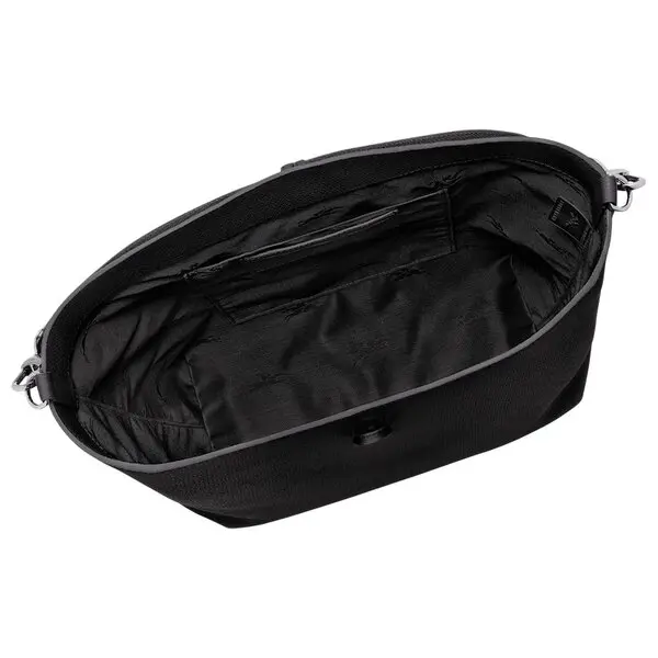 Longchamp Le Roseau Hobo Bag - Black