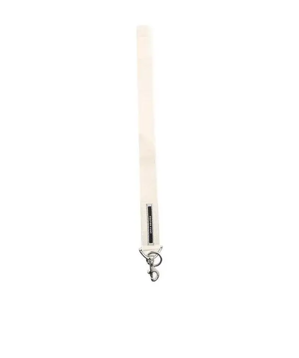 Rick Owens Logo Keychain - White