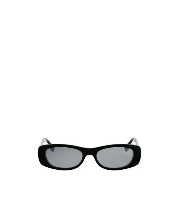 Fendi Oval Frame Sunglasses - Black