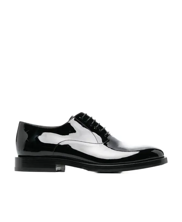 Brunello Cucinelli Round Toe Lace-up Oxford Shoes