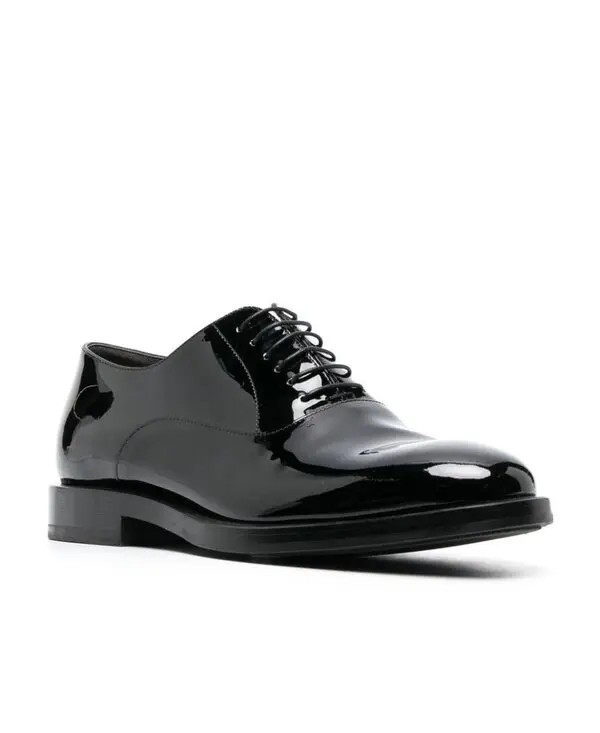 Brunello Cucinelli Round Toe Lace-up Oxford Shoes