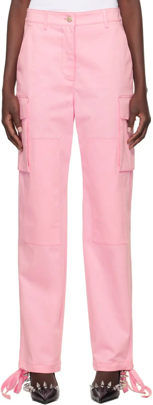 Moschino Cargo Work Pants - Pink