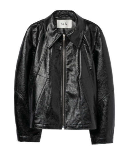 Séfr Zip Up Casual Jacket - Black