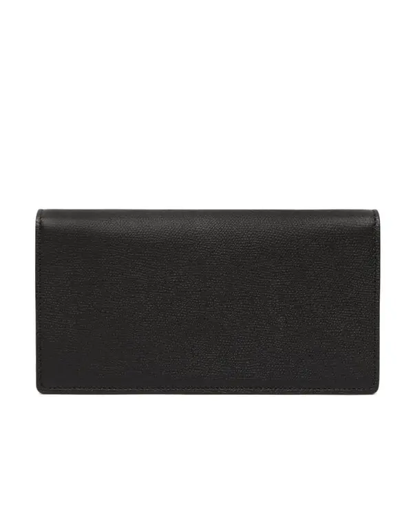 VALEXTRA Envelope Clutch Bag - Black