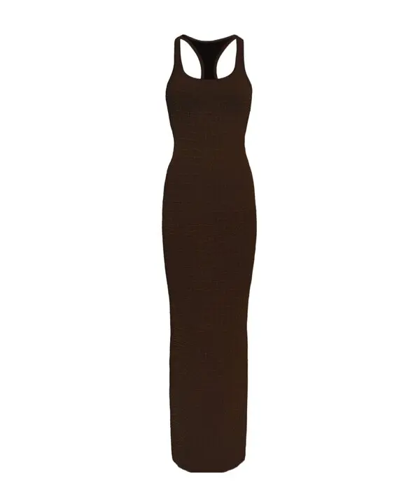 Jacquemus Scala Square-neck Sleeveless Maxi Dress