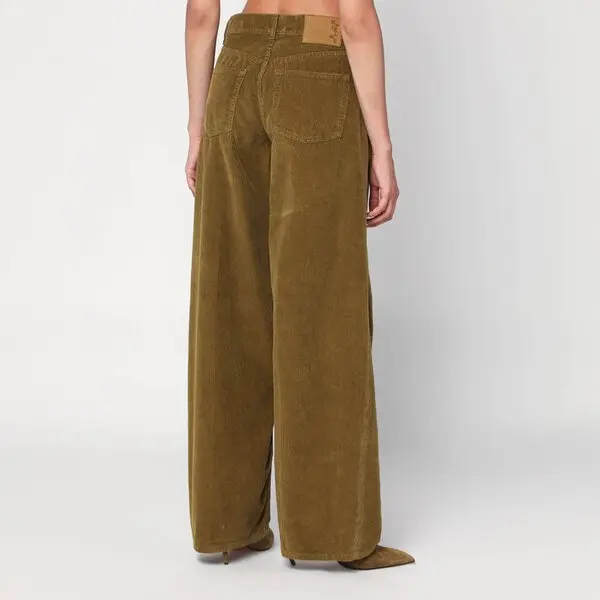 HAIKURE Corduroy Wide Leg Trousers