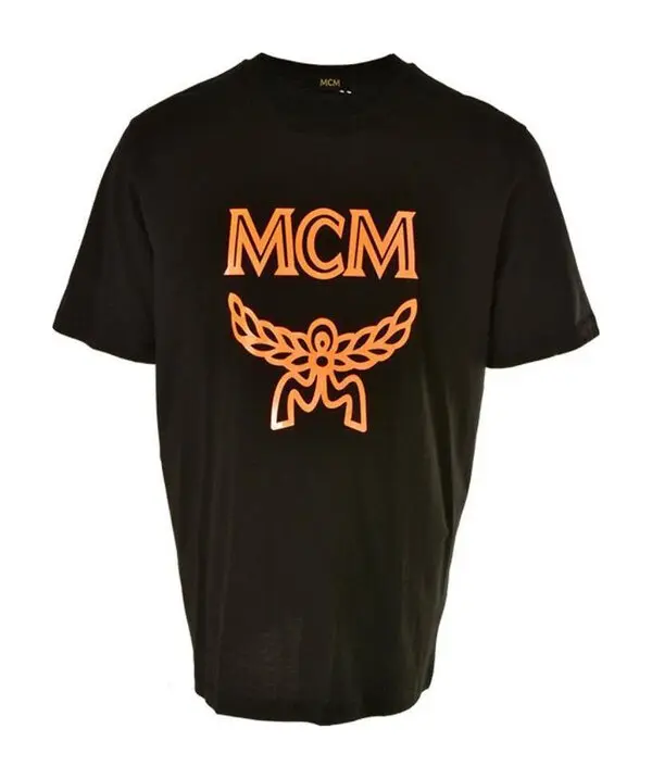 Mcm Letter Printed Pattern T-shirt