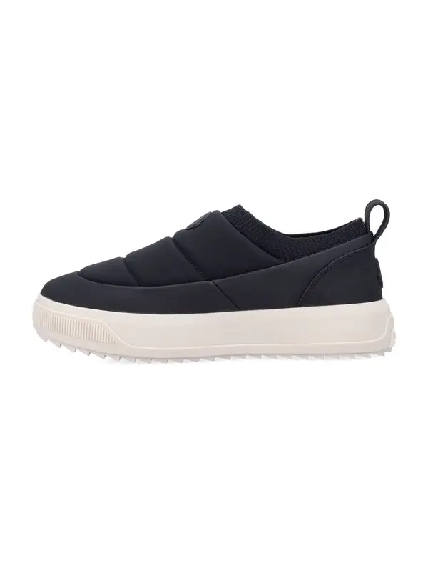 Moncler Quilted Slip-on Trainers - Black