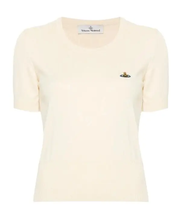 VIVIENNE WESTWOOD Short-sleeved Knitted T-shirt - No