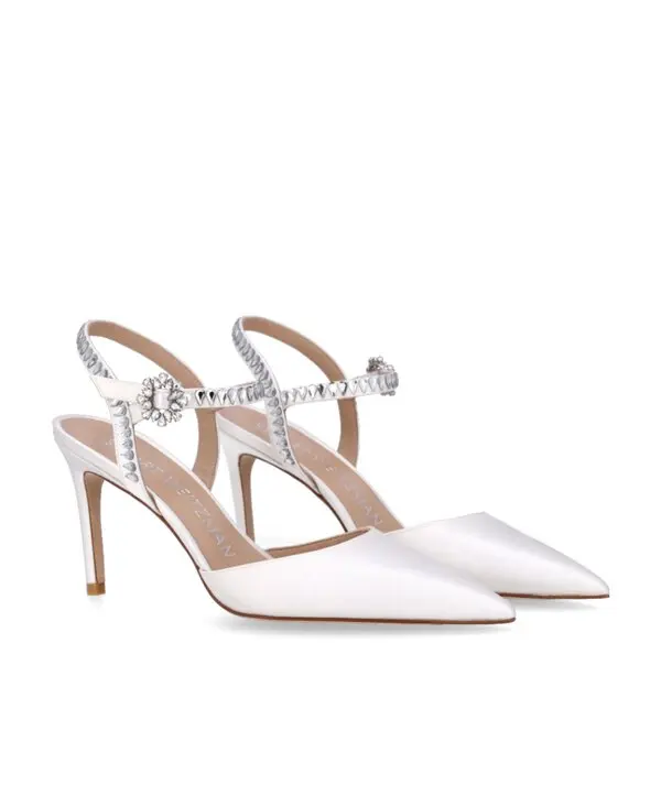 STUART WEITZMAN Pointed-toe Ankle Strap Pumps