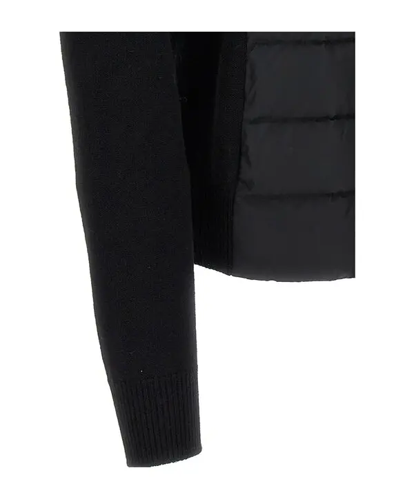 Moncler Padded Wool Cardigan