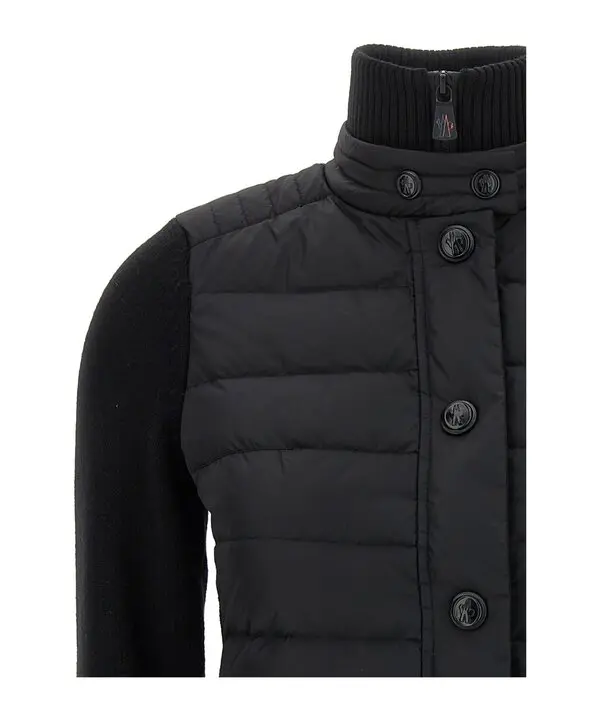 Moncler Padded Wool Cardigan