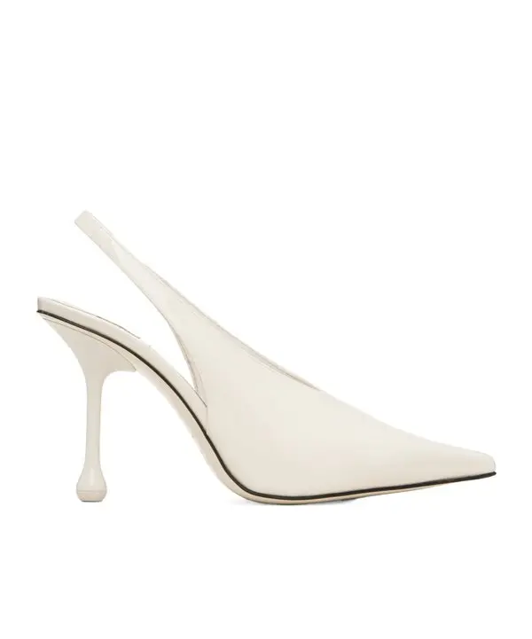 JIMMY CHOO Isa 95mm High-heeled Sandals - Latte