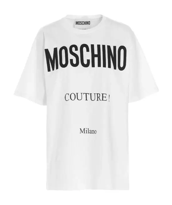 Moschino Print Cotton T-shirt
