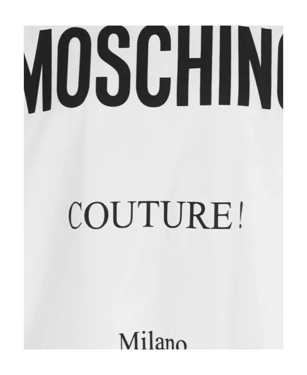Moschino Print Cotton T-shirt