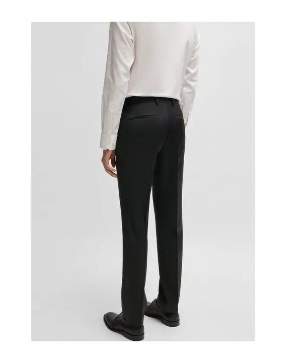 Hugo Boss Tailored Virgin Wool Trousers