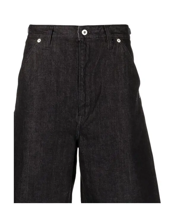 JIL SANDER Wide-leg Denim Shorts