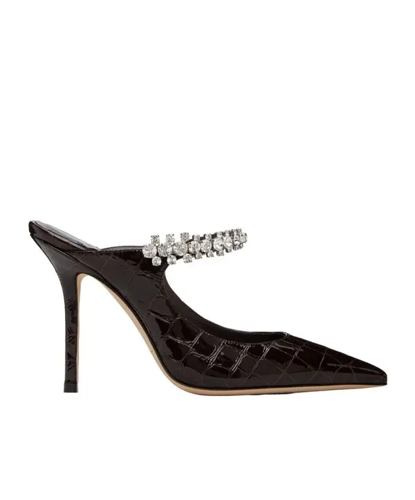JIMMY CHOO Bing 100 High-heeled Mules