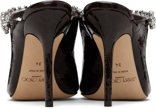 JIMMY CHOO Bing 100 High-heeled Mules