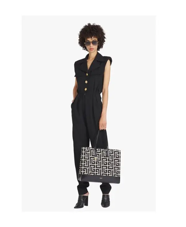 Balmain Wool Jumpsuit
