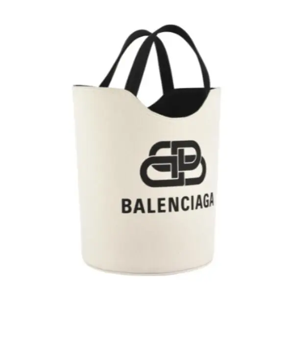 Balenciaga Printed Bucket Bag