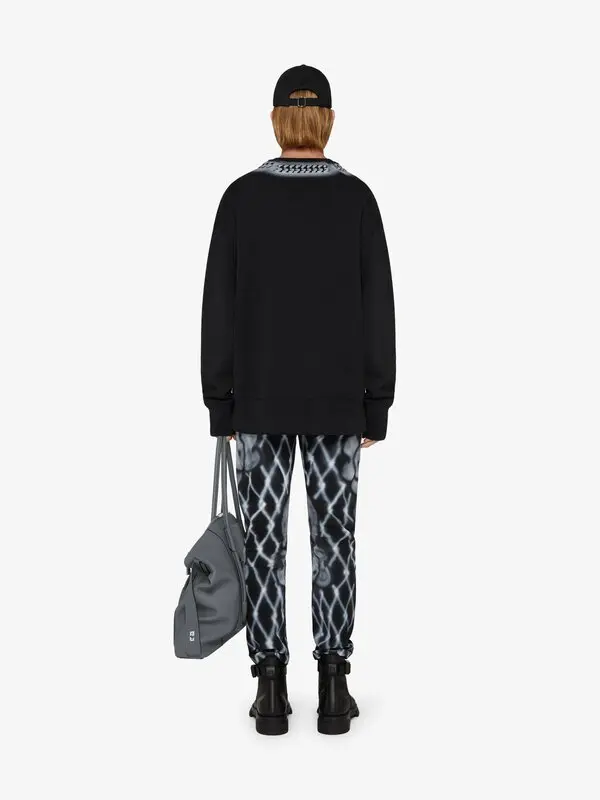Givenchy X Chito Embossed Chain Print Sweatshirt