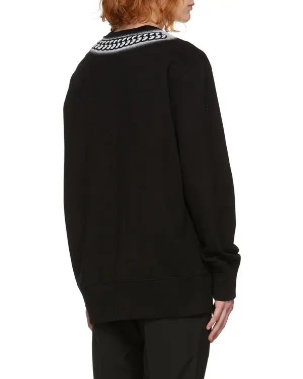 Givenchy X Chito Embossed Chain Print Sweatshirt