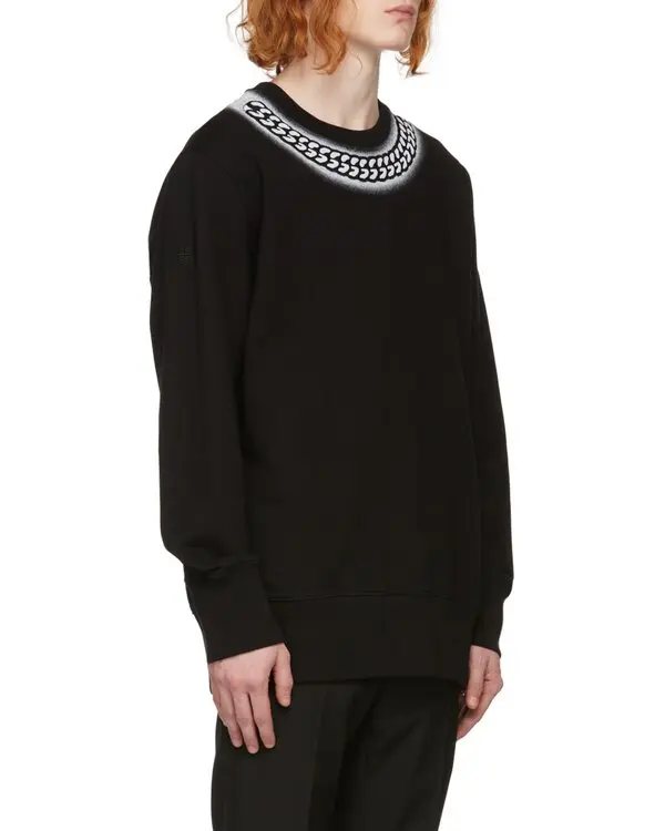 Givenchy X Chito Embossed Chain Print Sweatshirt