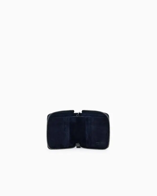 Giorgio Armani Zip-up Chained Wallet