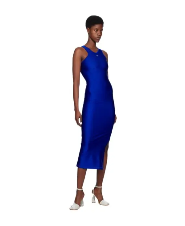 Coperni V-neck Dress - Blue
