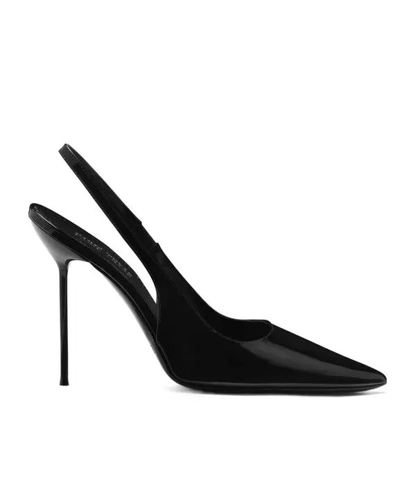 Paris Texas Lidia Slingback Pumps - Black