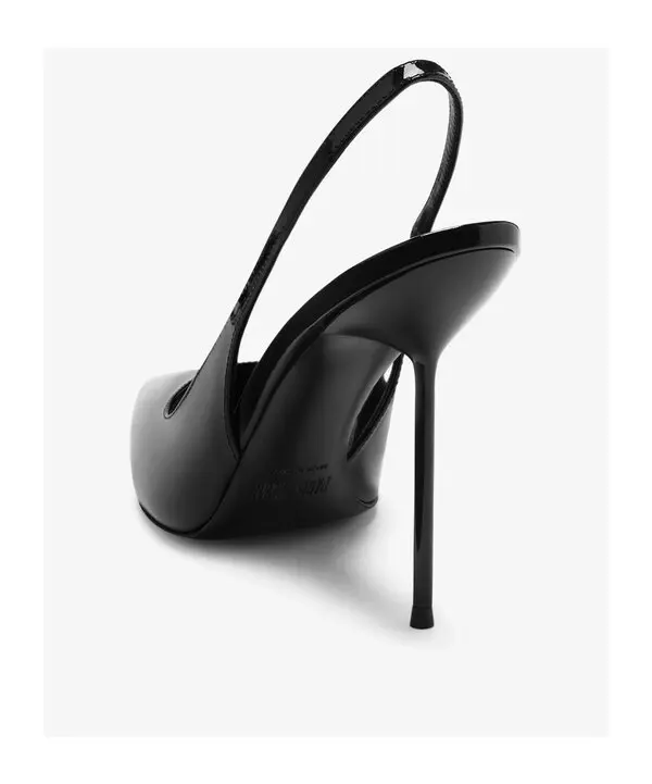 Paris Texas Lidia Slingback Pumps - Black