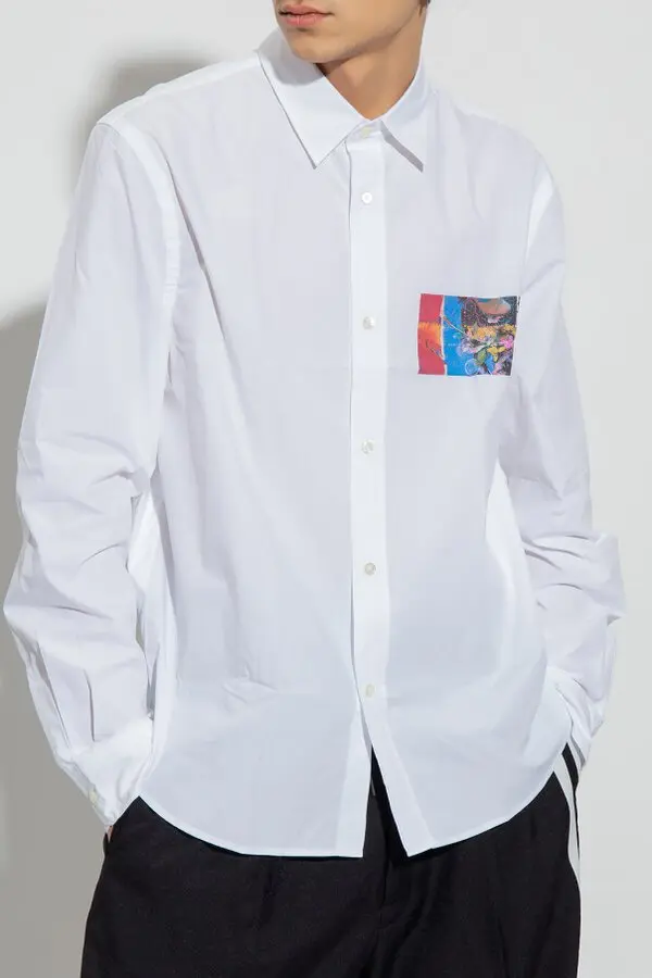 Kenzo Graphic Printed Long-sleeved Shirt