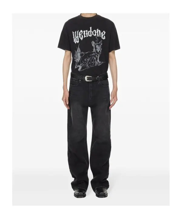 Séfr Straight Leg Jeans - Black