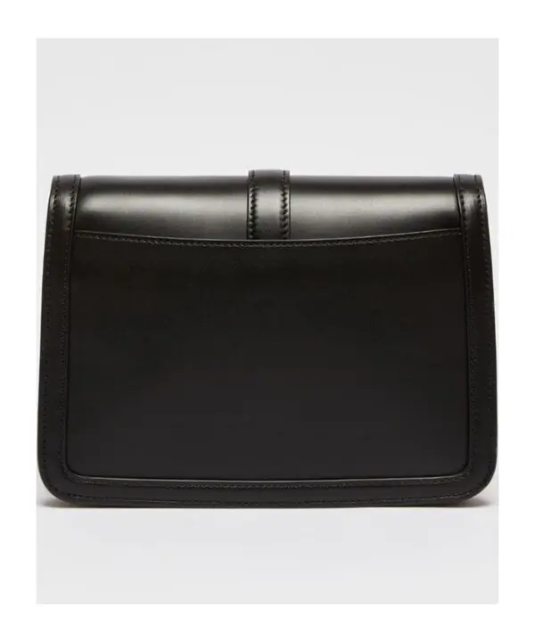 Max Mara Logo Clutch In Calfskin