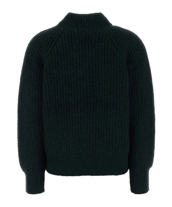 ANINE BING Kendrick Logo Crewneck Jumper - Black