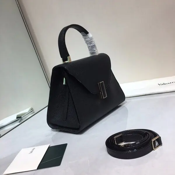VALEXTRA Iside Mini Tote Bag - Black
