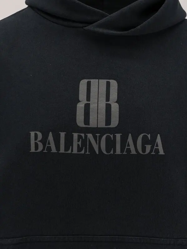 Balenciaga Nano Bb Medium-fit Hoodie