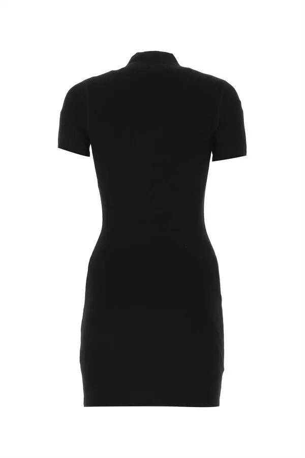 Alexander Wang Logo Printed Bodycon Mini Dress