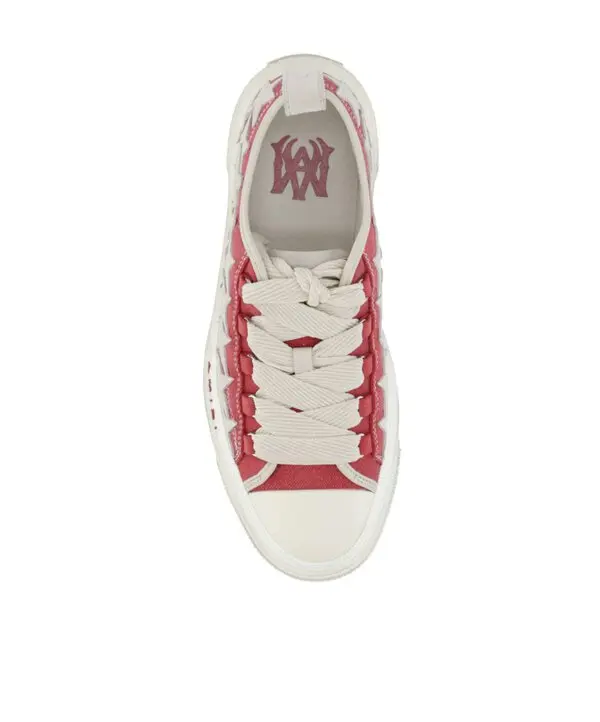 Amiri Star Court Platform Sneakers - Red