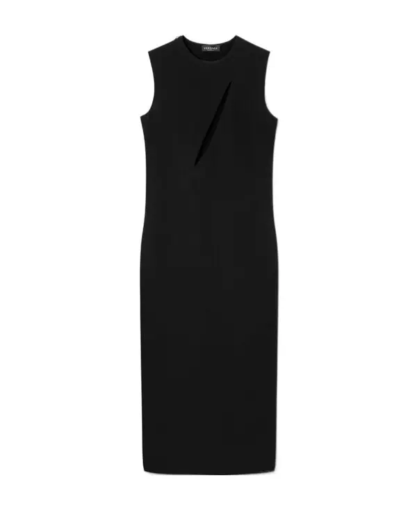 Versace Sleeveless Cut-out Midi Dress