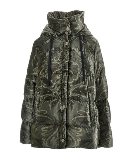 Etro Hooded Patterned Jacket