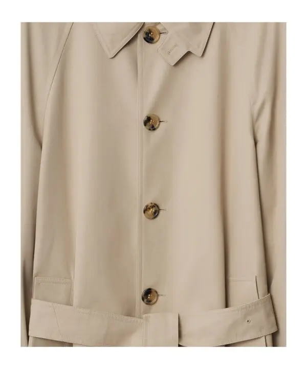 Burberry Single Breasted Belted Trench Coat