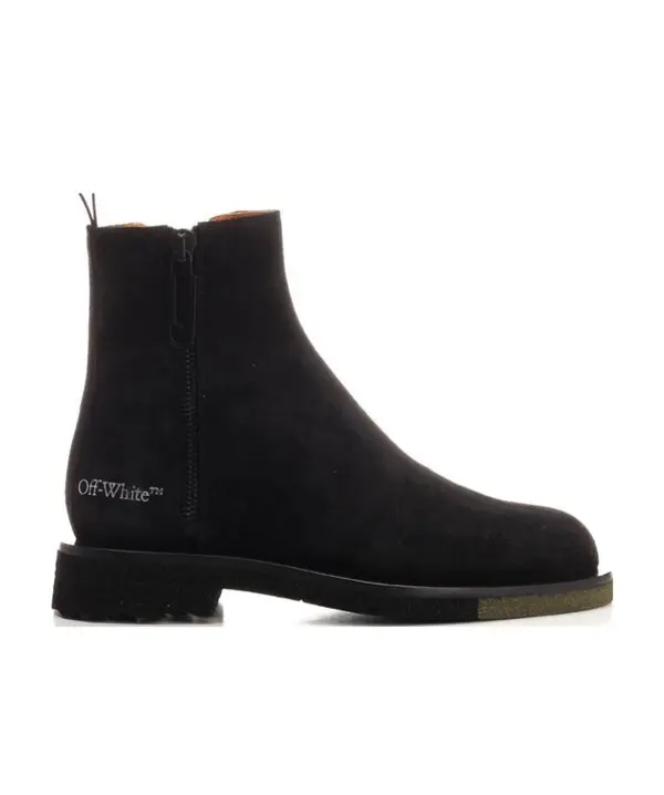 Off-White Sponge Sole Chelsea Boots