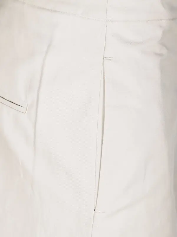 Max Mara Elastic Waist Drawstring Trousers
